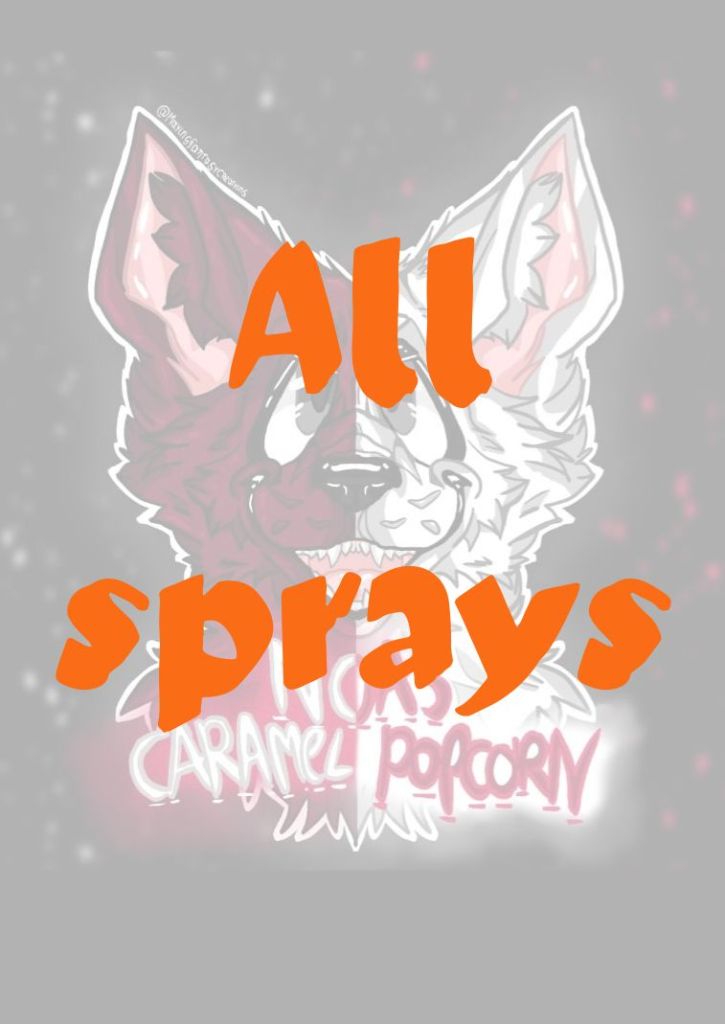 Fursuit sprays - Maying Fantasy Creations