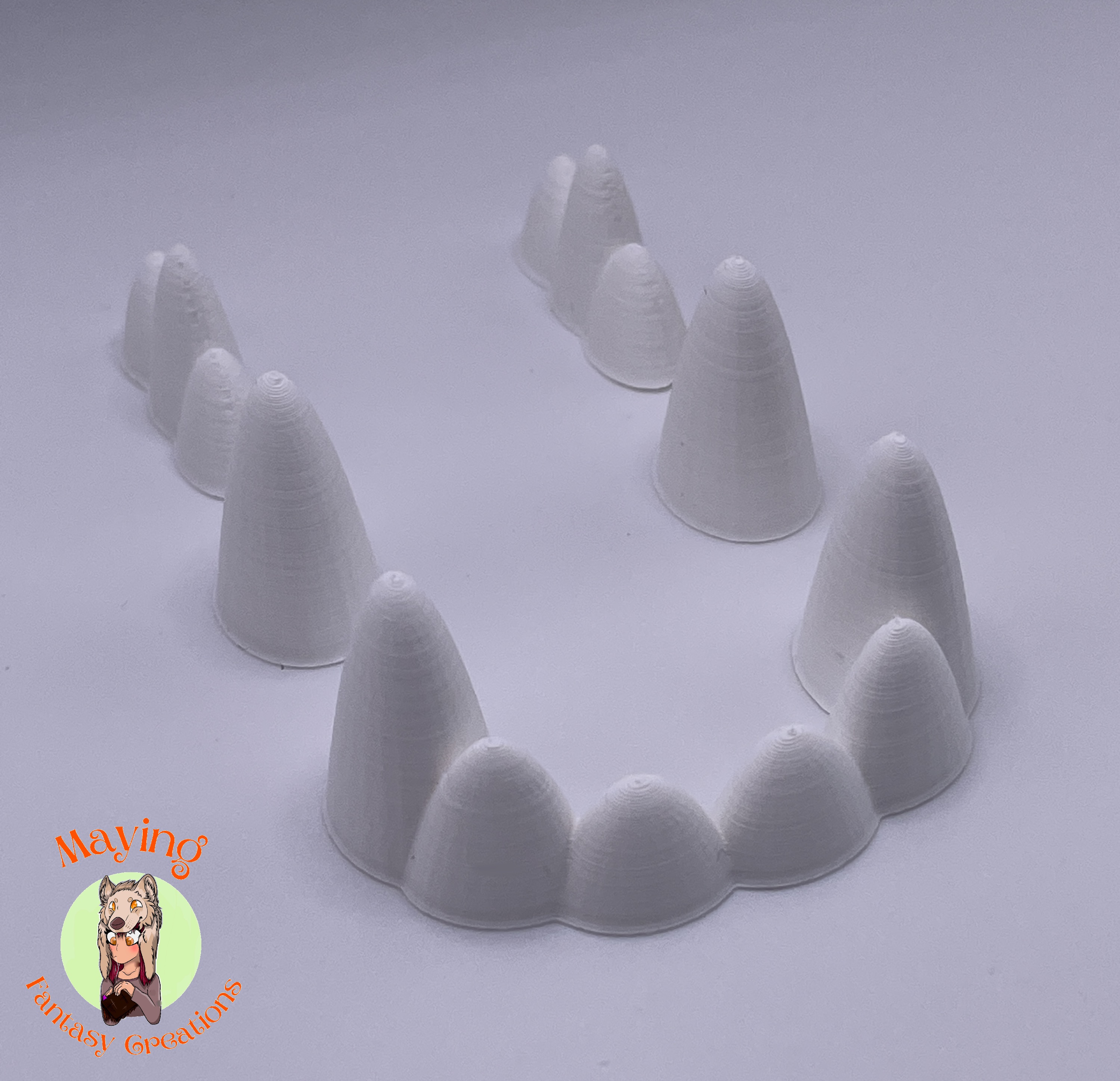 Fursuit teeth - Maying Fantasy Creations